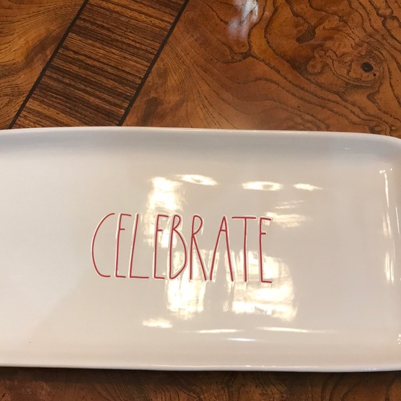 Rae Dunn | Dining | Rae Dunn Celebrate Platter 4 Nwt | Poshmark